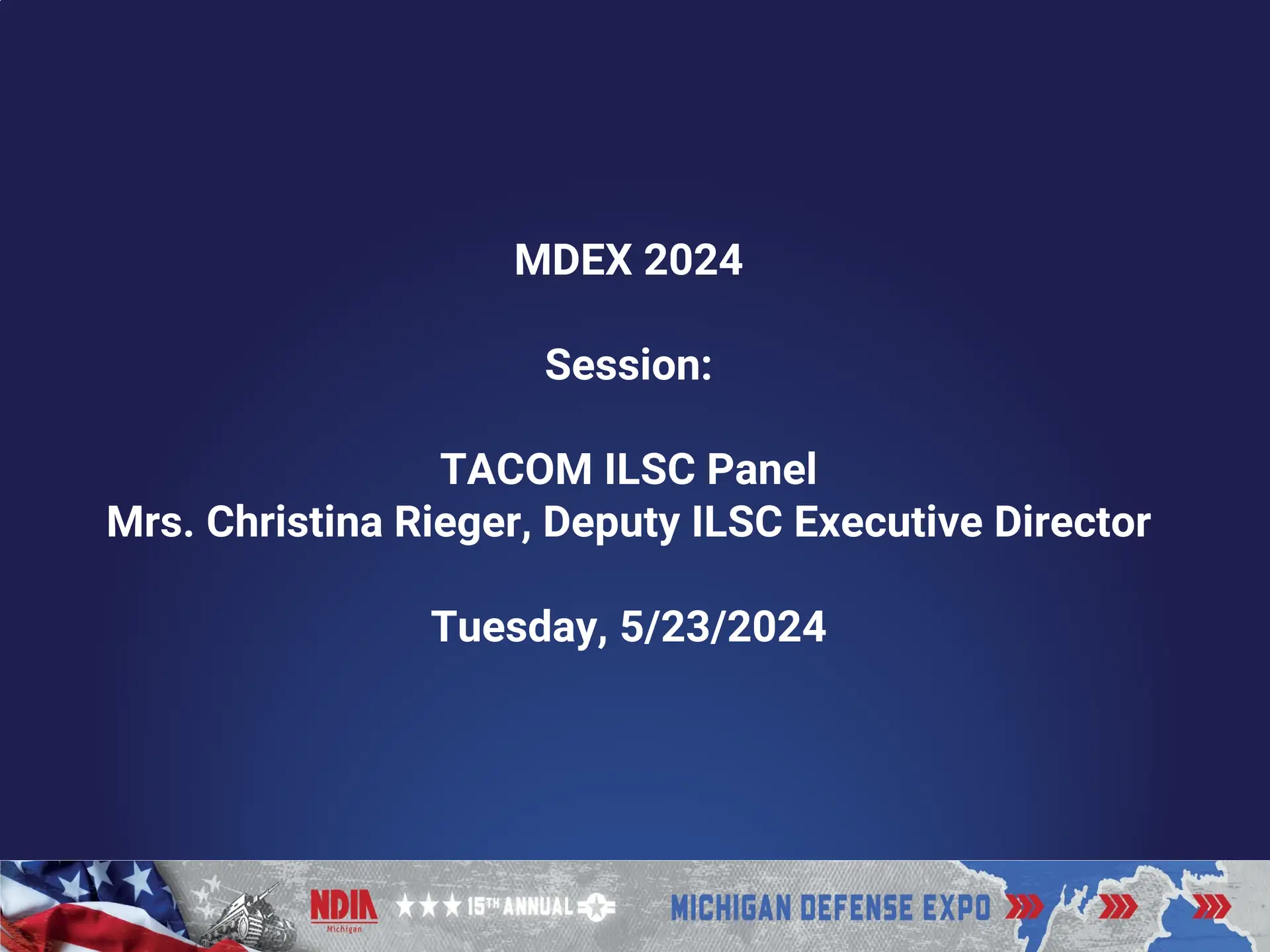 MDEX 2024 – BoD OPSEC041 V4(security markings) – NDIA Michigan Defense Expo